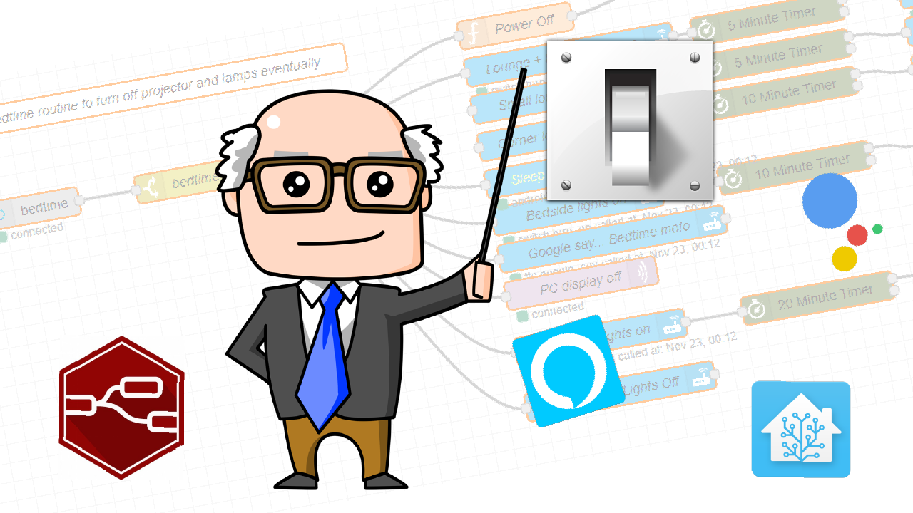 The Beginner's Guide to Node-red with Home-Assistant (Part 2: Switch ...